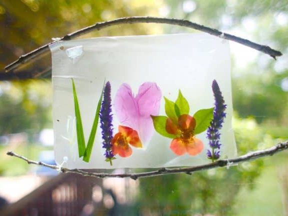 Spring Sun Catchers - Tree House Learning